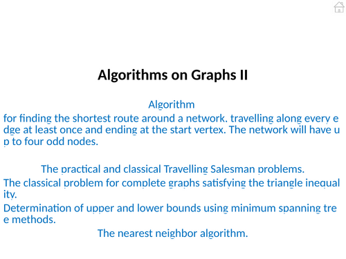 Decision Mathematics 1 PowerPoint Pack | Teaching Resources