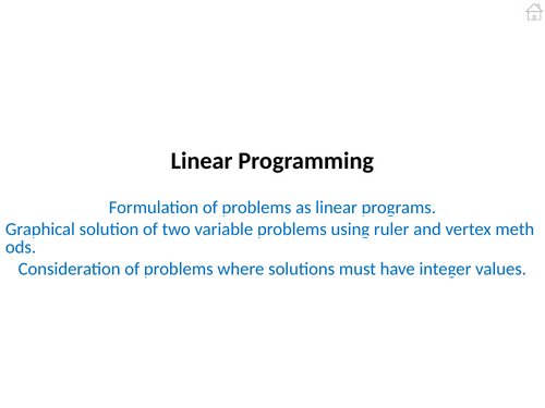 Decision Mathematics 1 PowerPoint Pack | Teaching Resources