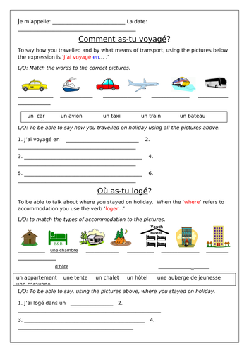 FRENCH - HOLIDAYS - Les Vacances-Location-Transport-Accommodation ...