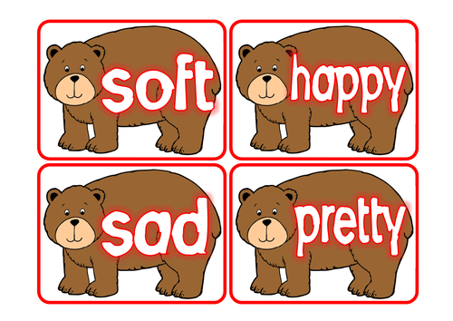 BROWN BEAR WHAT DO YOU SEE STORY TEACHING RESOURCES EYFS COLOURS ...