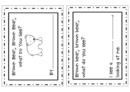 BROWN BEAR WHAT DO YOU SEE STORY TEACHING RESOURCES EYFS COLOURS ...