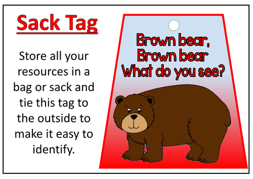 BROWN BEAR WHAT DO YOU SEE STORY TEACHING RESOURCES EYFS COLOURS ...