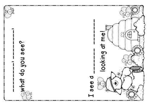BROWN BEAR WHAT DO YOU SEE STORY TEACHING RESOURCES EYFS COLOURS ...