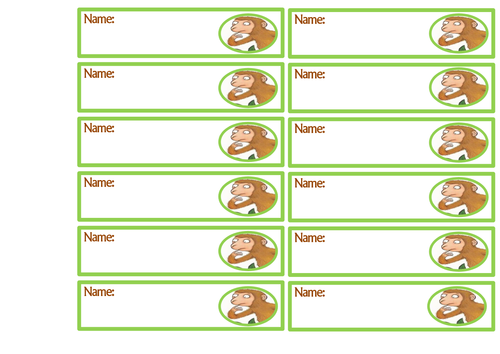 MONKEY PUZZLE STORY TEACHING RESOURCES LITERACY READING EYFS KS 1-2 ...