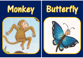 MONKEY PUZZLE STORY TEACHING RESOURCES LITERACY READING EYFS KS 1-2 ...