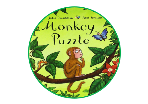 MONKEY PUZZLE STORY TEACHING RESOURCES LITERACY READING EYFS KS 1-2 ...