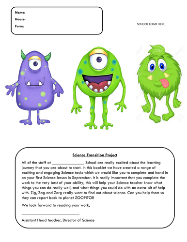 KS2 KS3 science transition project | Teaching Resources