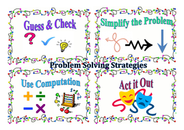 Problem Solving Cards | Teaching Resources
