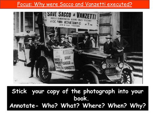 USA 1919-41 Boom lessons | Teaching Resources