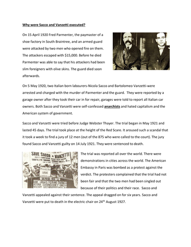 USA 1919-41 Boom lessons | Teaching Resources