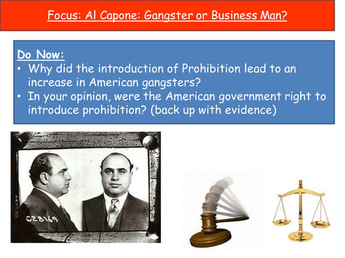 USA 1919-41 Boom lessons | Teaching Resources