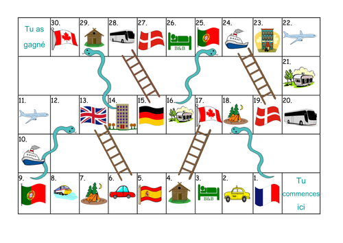 FRENCH GAMES - BUMPER PACK | Teaching Resources