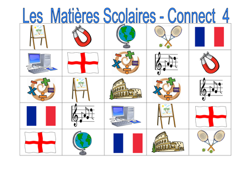 FRENCH GAMES - BUMPER PACK | Teaching Resources