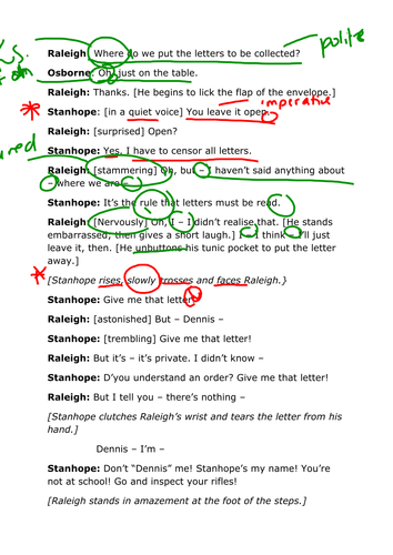 Journey's End New A-Level AQA A English Literature WW1 and its ...