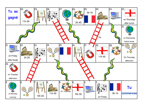 FRENCH GAMES - BUMPER PACK | Teaching Resources