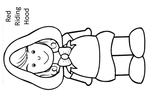 LITTLE RED RIDING HOOD STORY TEACHING RESOURCES EYFS KS1 FAIRYTALE ROLE ...