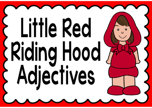 LITTLE RED RIDING HOOD STORY TEACHING RESOURCES EYFS KS1 FAIRYTALE ROLE ...