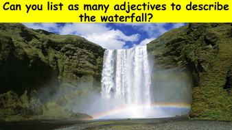 Waterfall formation | Teaching Resources