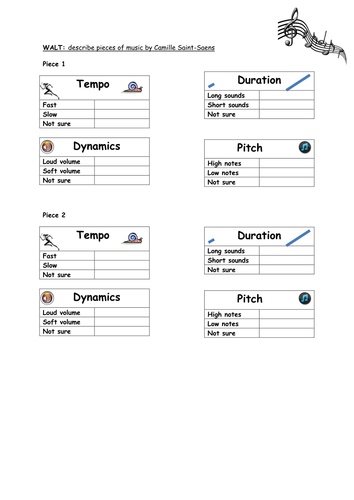 Carnival of the Animals Music Plan | Teaching Resources