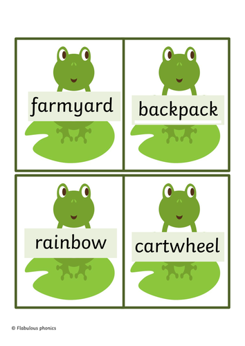 Phonics Game to support Phonics Screening Year 1 Jumping Frogs by LiziP ...