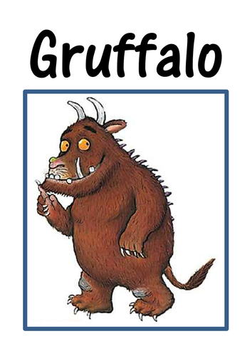 THE GRUFFALO STORY TEACHING RESOURCES READING EYFS KS 1-2 EARLY YEARS ...