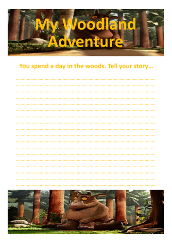 THE GRUFFALO STORY TEACHING RESOURCES READING EYFS KS 1-2 EARLY YEARS ...