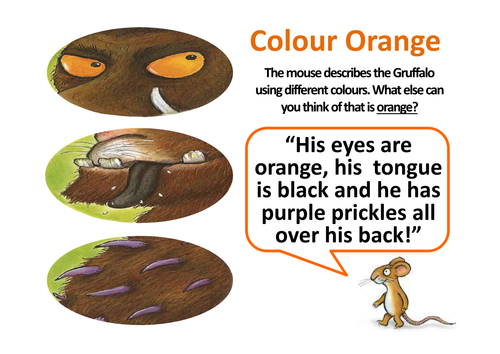 THE GRUFFALO STORY TEACHING RESOURCES READING EYFS KS 1-2 EARLY YEARS ...