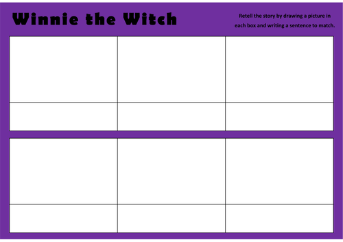 WINNIE THE WITCH STORY TEACHING RESOURCES LITERACY READING EYFS, KS 1-2 ...