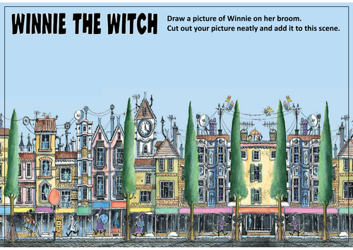 WINNIE THE WITCH STORY TEACHING RESOURCES LITERACY READING EYFS, KS 1-2 ...