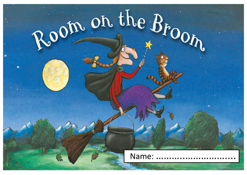 ROOM ON THE BROOM STORY TEACHING RESOURCES LITERACY READING EYFS KS 1-2 ...