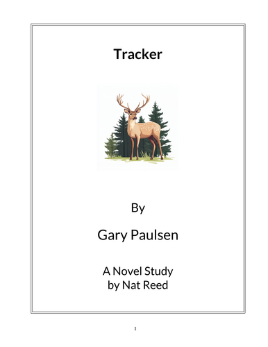 Tracker by Gary Paulsen - (Lesson Plan) | Teaching Resources