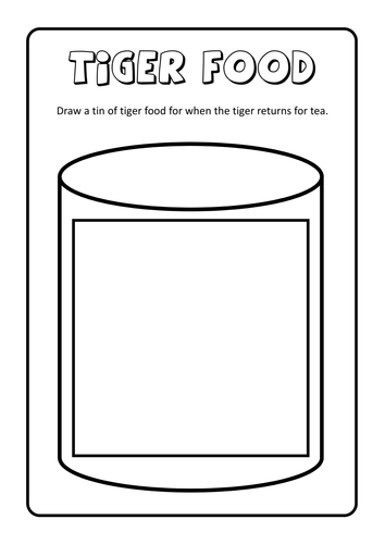 TIGER WHO CAME TO TEA STORY TEACHING RESOURCES EYFS KS1 ENGLISH MORALS ...