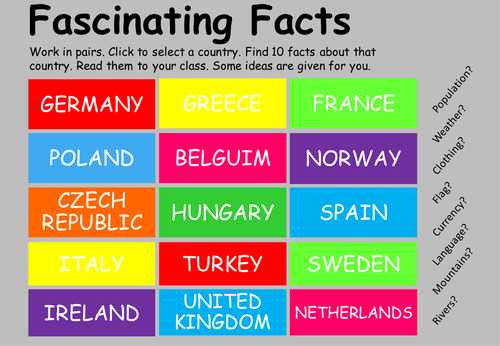 100 GEOGRAPHY ACTIVITIES GAMES STARTERS TASKS- key stage 3-4 -TEACHING ...