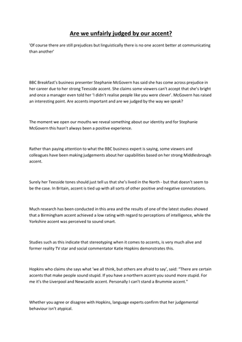 Extracts for Reading Tasks | Teaching Resources Extracts for Reading Tasks | Teaching Resources