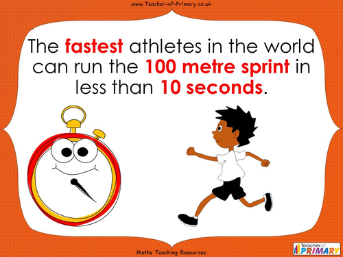 Seconds, Minutes and Hours - Year 1 | Teaching Resources