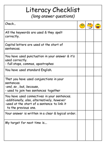 Scientific Literacy - Differentiated literacy checklists | Teaching ...