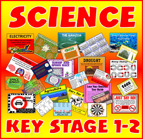 100 SCIENCE ACTIVITIES GAMES WORKSHEETS key stage 1-2 TEACHING ...