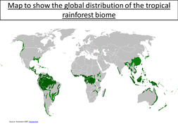 Biogeography/ Ecosystems. Fully differentiated KS3 lesson - biomes by ...