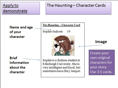 The Haunting - Horror Creative Writing | Teaching Resources