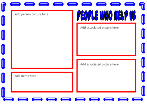 PEOPLE WHO HELP US TEACHING RESOURCES EARLY YEARS KEY STAGE 1-2 EYFS ...