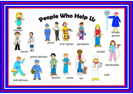 PEOPLE WHO HELP US TEACHING RESOURCES EARLY YEARS KEY STAGE 1-2 EYFS by ...