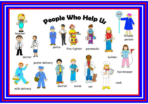 PEOPLE WHO HELP US TEACHING RESOURCES EARLY YEARS KEY STAGE 1-2 EYFS ...