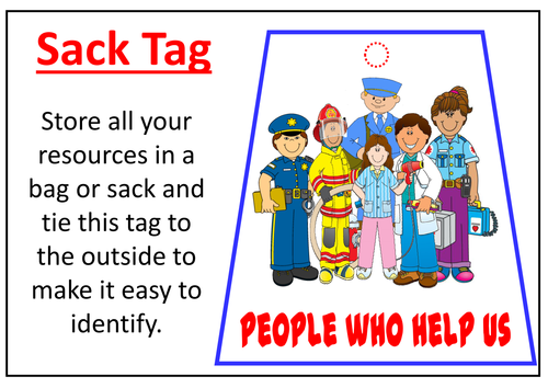 PEOPLE WHO HELP US TEACHING RESOURCES EARLY YEARS KEY STAGE 1-2 EYFS ...