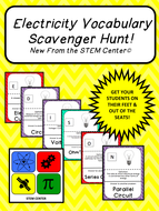 Electricity Scavenger Hunt Game | Teaching Resources