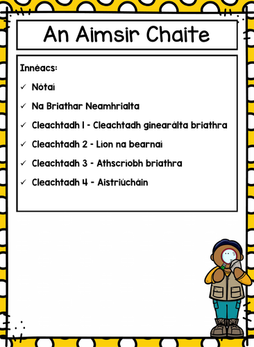 Gramadach na Gaeilge | Teaching Resources