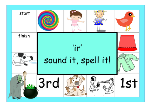 Sound it, Say it, spell it Phonics game Year 1 screen covers ar ay oo ...