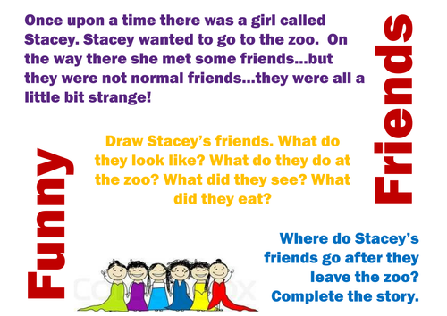 WRITING TEACHING RESOURCES EARLY YEARS KS1-2 CREATIVE STORY ENGLISH ...