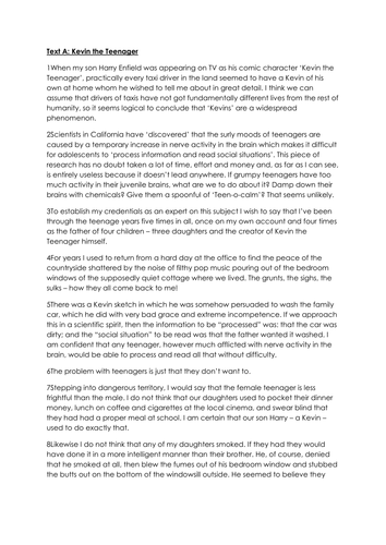 AQA GCSE English Language Paper 2 Writers’ viewpoints and perspectives ...