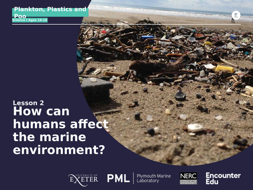 Human impact on the environment: Marine KS4 Science | Teaching Resources