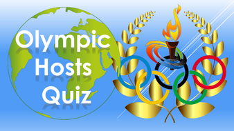 Summer Olympics RIo 2016: Athens to Rio: Host Cities (Quiz and timeline ...
